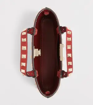 Valentino Garavani Mini Rockstud Tote Bag - Red