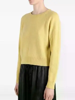 MARGARET HOWELL Raglan Sleeve Fine Knit Crew Neck Sweater