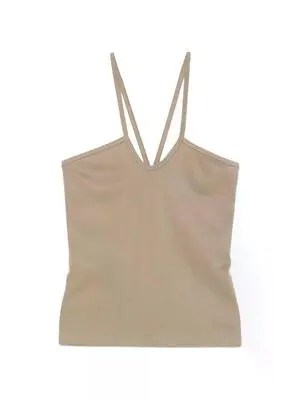 Imperial Ribbed Halterneck Top