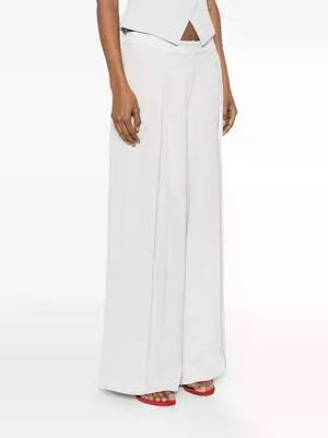 Imperial Pleated Wide-leg Trousers