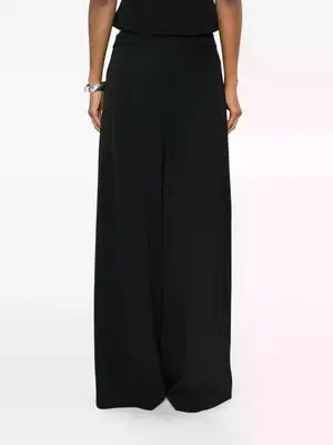 Imperial Pleated Wide-leg Palazzo Pants