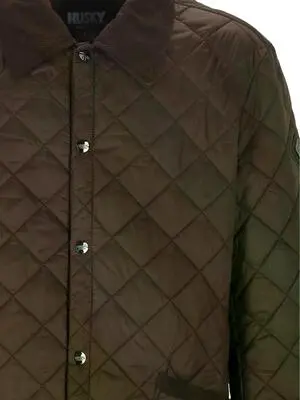 HUSKY Diamond-quilted Corduroy Collar Jacket