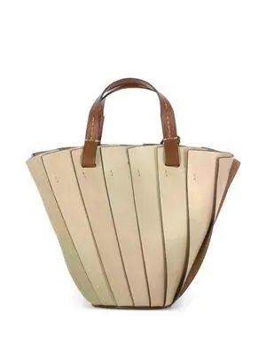 BOLDRINI Argilla Leather Tote Bag
