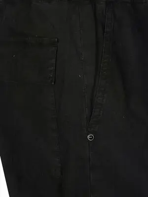 WHITE SAND Belted Ripstop Trousers
