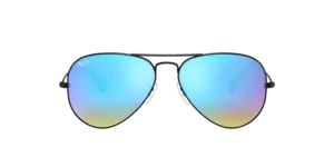 Ray-ban Aviator Sunglasses With Gradient Flash Lenses - Solid Color
