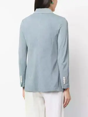CIRCOLO 1901 Periwinkle Blue Double-breasted Blazer