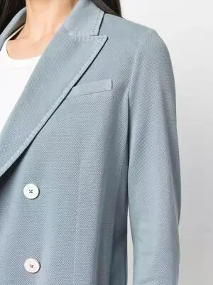 CIRCOLO 1901 Periwinkle Blue Double-breasted Blazer