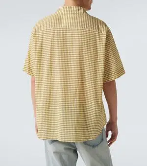 Auralee Gingham Cotton Shirt