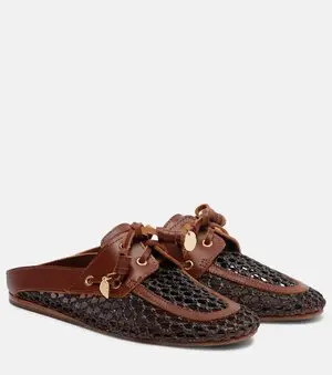 Ancient Greek Sandals Logo Flats For Women