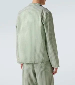 BODE Sylvan Striped Silk Shirt