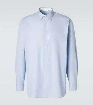 THE ROW Melchior Cotton Poplin Shirt