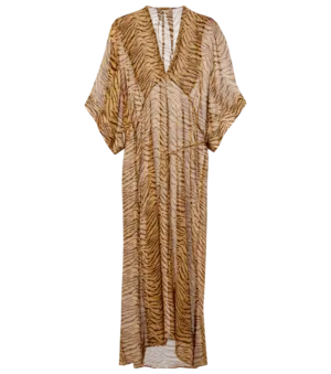 VIX PAULA HERMANNY X Rosie Huntington-whiteley Megan Beach Cover-up - Beige