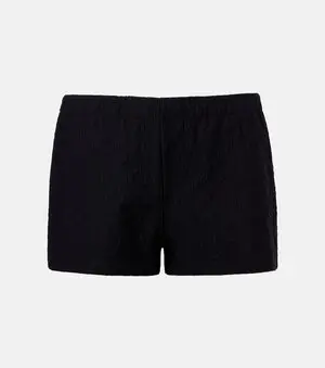 Black Jersey Shorts