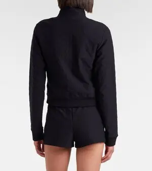 Gucci Gg Jacquard Jersey Shorts - Black