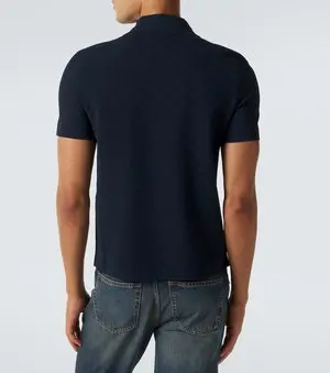 Gucci Gg Jacquard Polo Shirt