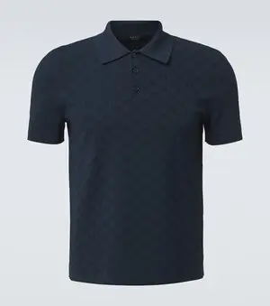 Gucci Men's GG Jacquard Polos