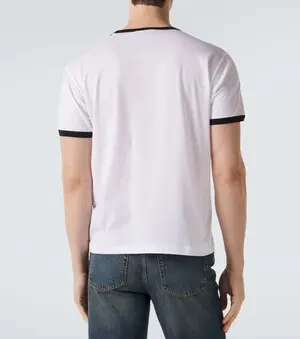 Gucci Web Stripe Cotton Jersey T-shirt