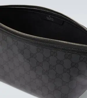Gucci Essence Classic Gg Canvas Toiletry Bag