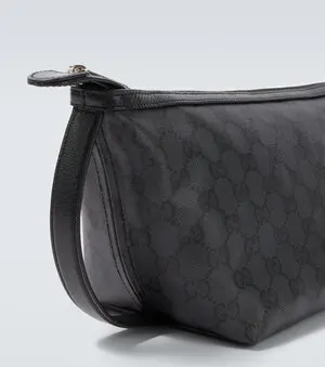 Gucci Essence Classic Gg Canvas Toiletry Bag