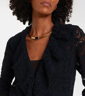 Dorothee Schumacher Cotton-blend Crochet Coat