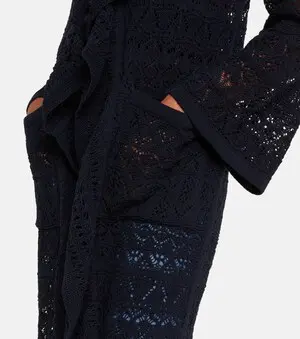 Dorothee Schumacher Cotton-blend Crochet Coat