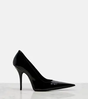 Balenciaga Pointed Toe Patent Leather Pumps