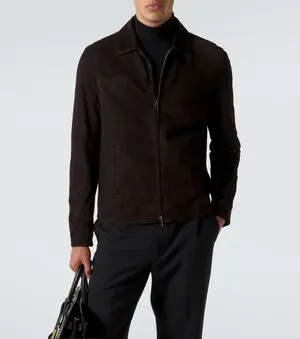 Thom Sweeney Suede Leather Jacket