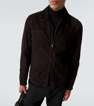 Thom Sweeney Suede Leather Jacket