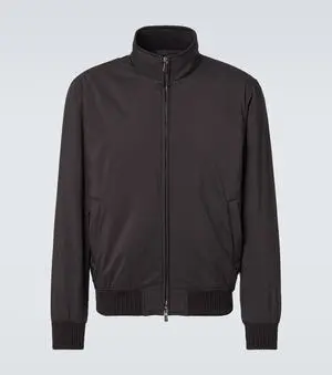 Thom Sweeney Thom Sweeney Technical Bomber Jacket Brown
