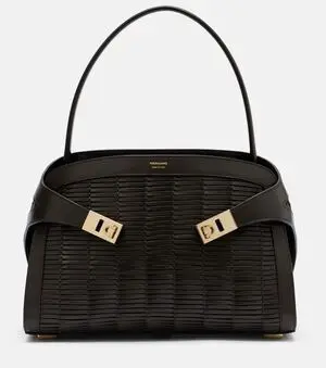 Ferragamo Woven Shoulder Bags