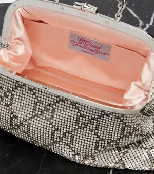 Gucci Medium Crystal-embellished Clutch