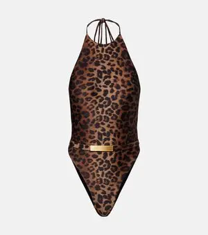 VIX PAULA HERMANNY X Rosie Huntington-whiteley Tammy Renee Swimsuit - Brown