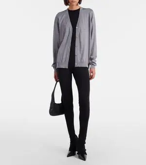 Gucci Wool Cardigan With Embroidery