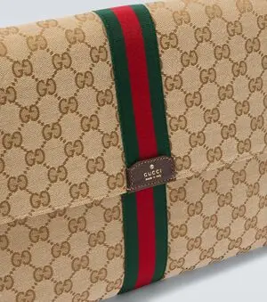 Gucci Gg Canvas Medium Pouch