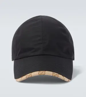 Gucci Gg Canvas Baseball Cap - Black