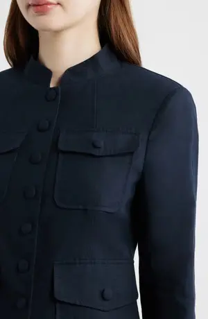 Rag & Bone Mercer Lyocell & Linen Blazer - Sal