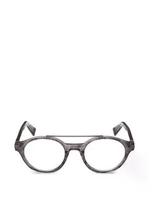 Zegna Round Frame Eyewear For Men