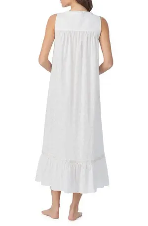 Eileen West Sleeveless Cotton Lawn Ballet Nightgown