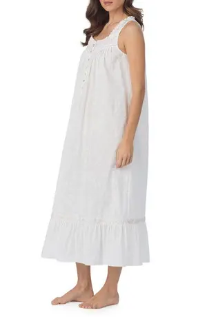 Eileen West Sleeveless Cotton Lawn Ballet Nightgown