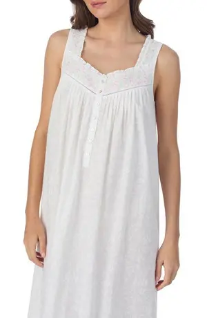 Eileen West Sleeveless Cotton Lawn Ballet Nightgown