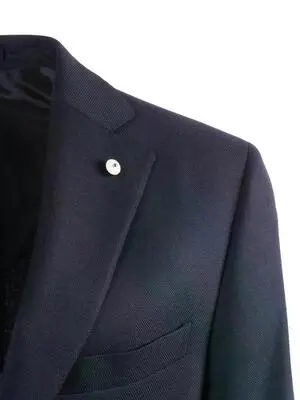 L.B.M. 1911 Lapel-pin Single-breasted Blazer
