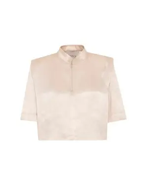 THEO THE LABEL Phaenna Shoulder Pleat Tee
