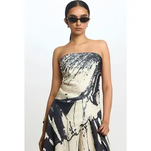 DIARRABLU DIARRABLU X Racquel Chevremont Castle Hill Scarf Top