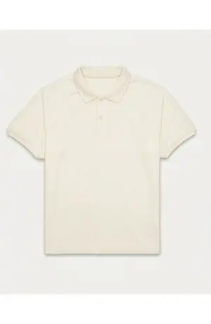 FORTELA Brody Terry Polo - Ecru