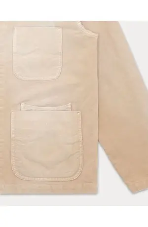 FORTELA Montana Sunfaded Cotton Jacket - Beige