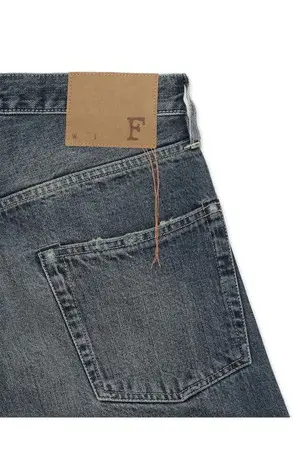 FORTELA Unclejohn Japan Selvedge High-waist Twisted Denim Pants