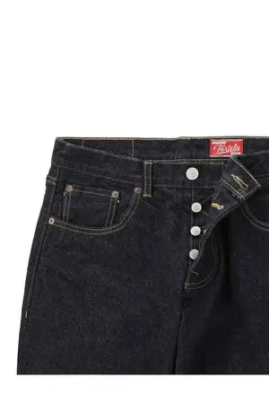 FORTELA Johnjap Selvedge Denim Regular Fit Jeans - Indigo