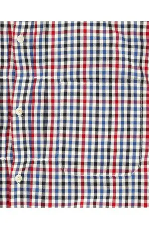 FORTELA Peter Vichy Check Cotton Overshirt - Multicolor