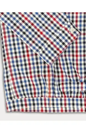 FORTELA Peter Vichy Check Cotton Overshirt - Multicolor