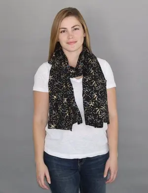 PASSION LILIE Splatter Dot Scarf